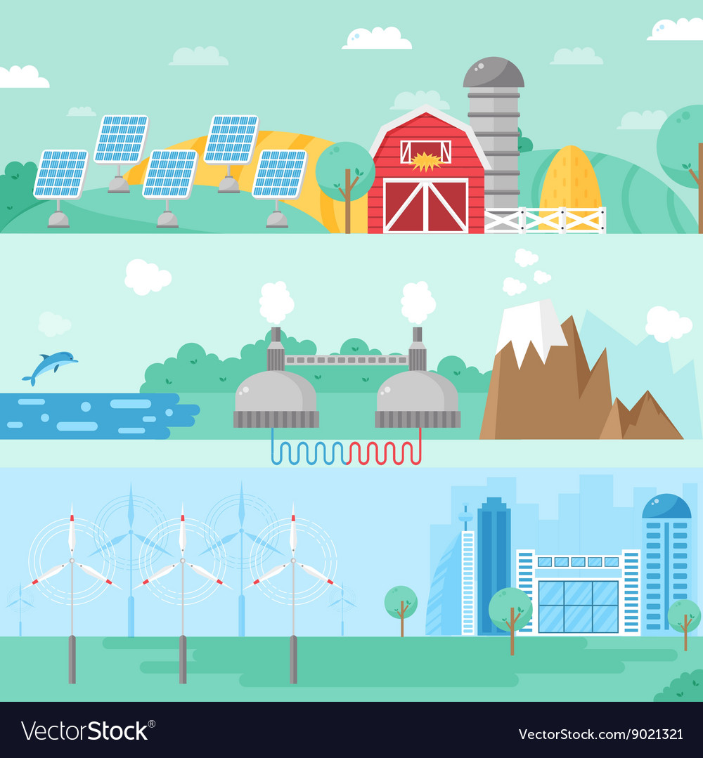 Alternative energy Royalty Free Vector Image - VectorStock