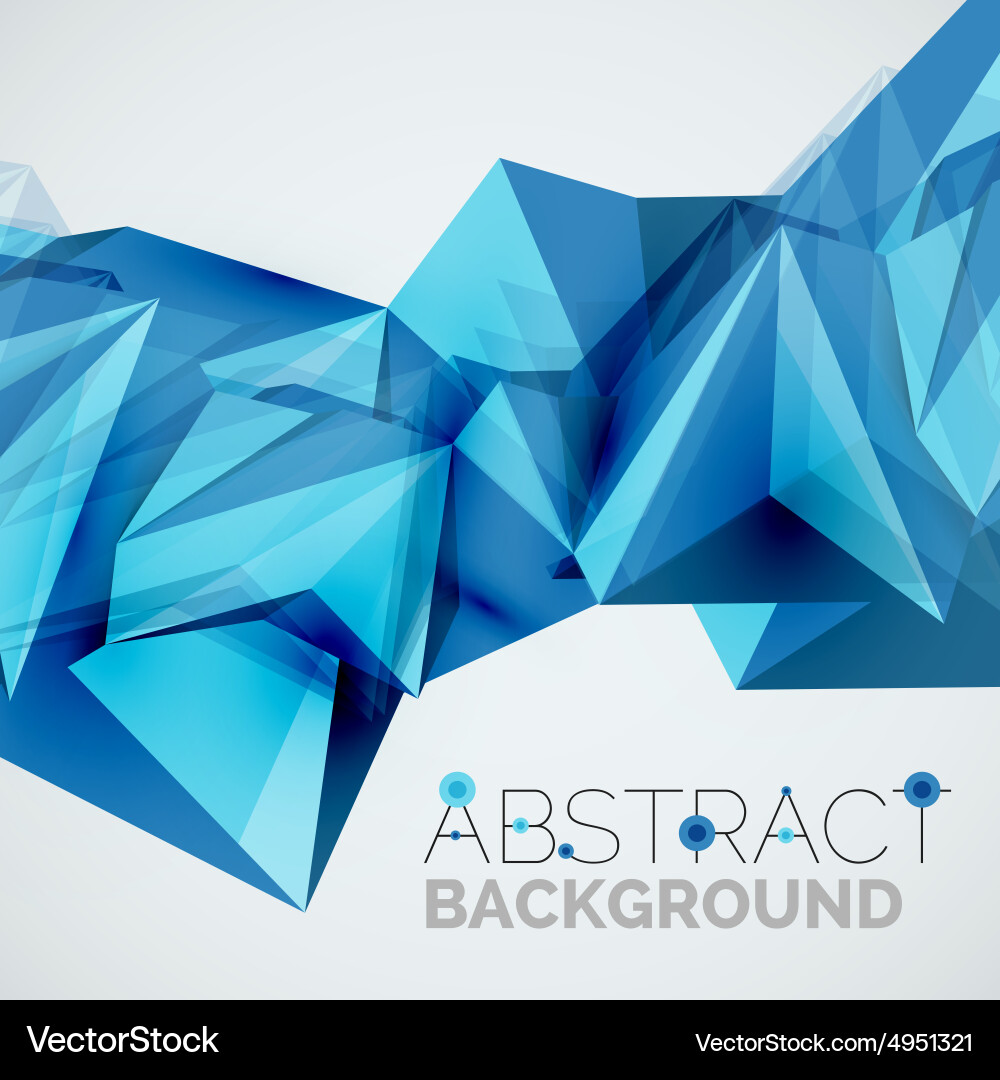 Geometric shapes in the air abstract Royalty Free Vector