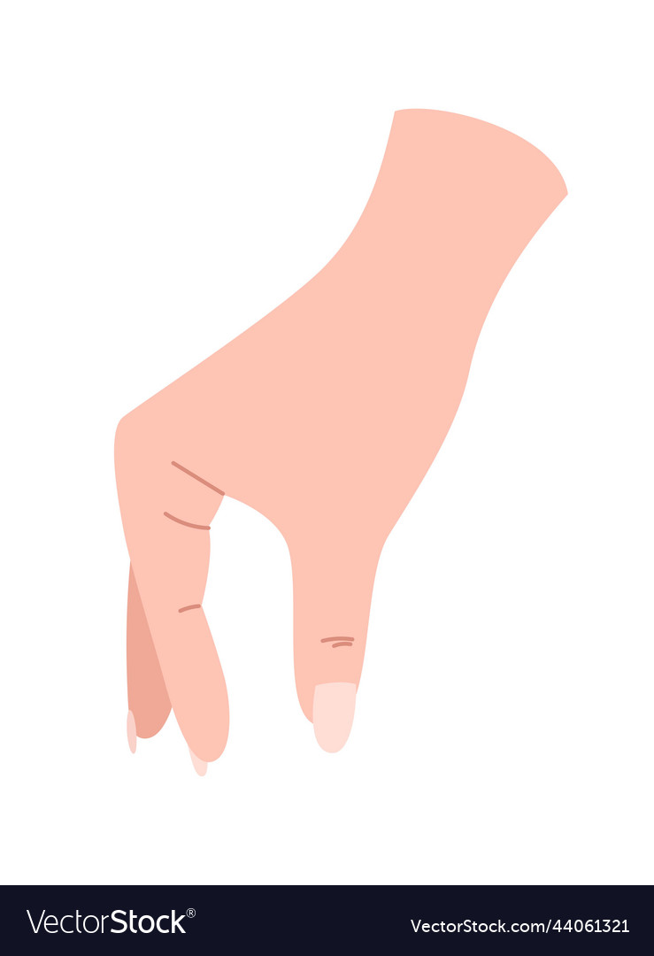Hand pose icon Royalty Free Vector Image - VectorStock