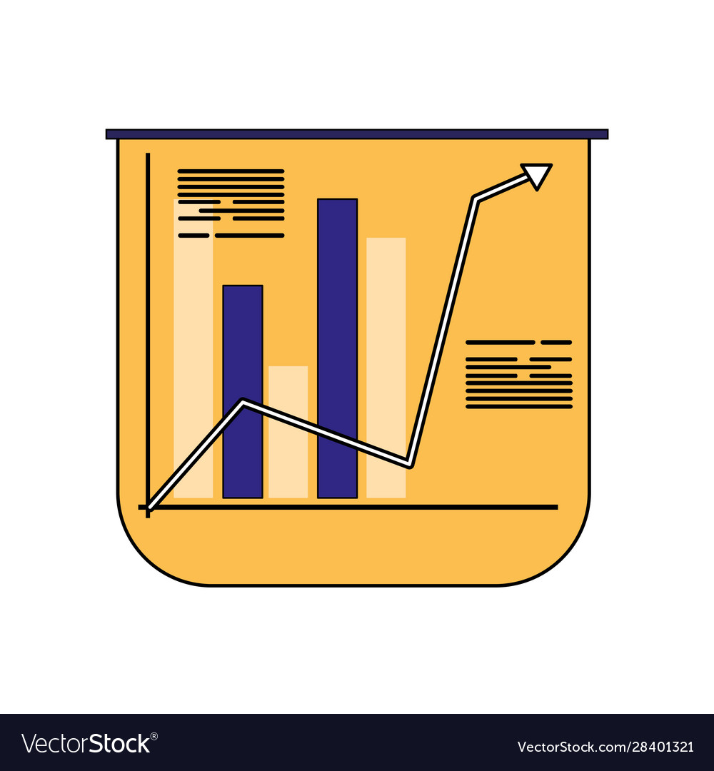 Isolated workflow icon design Royalty Free Vector Image