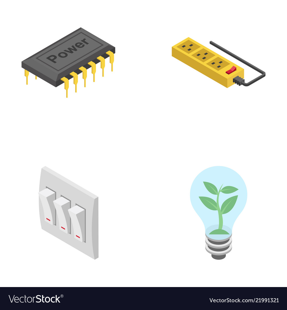 Renewable energy icons pack Royalty Free Vector Image