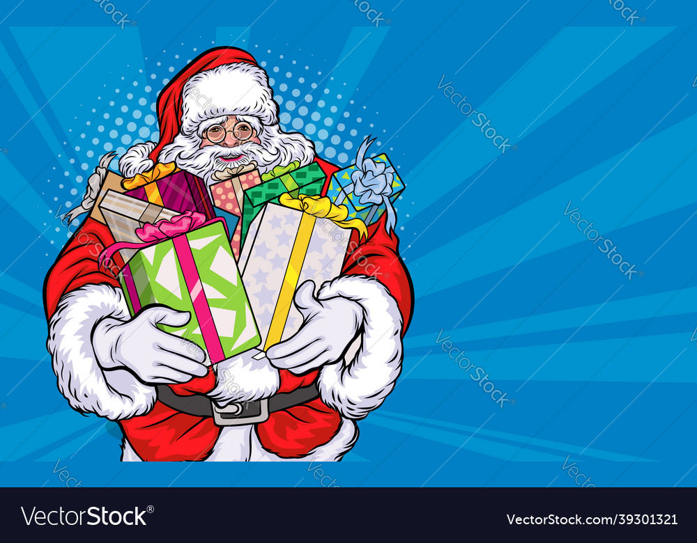 Santa Royalty Free Vector Image - VectorStock
