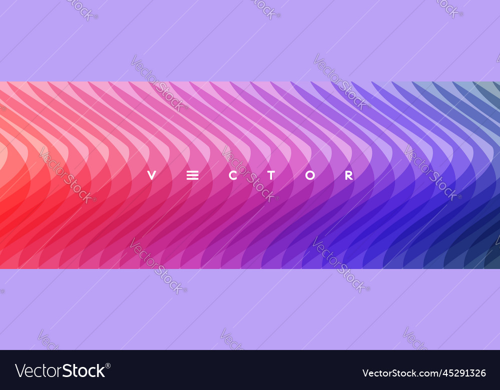 Abstract background with dynamic effect screen Vector Image