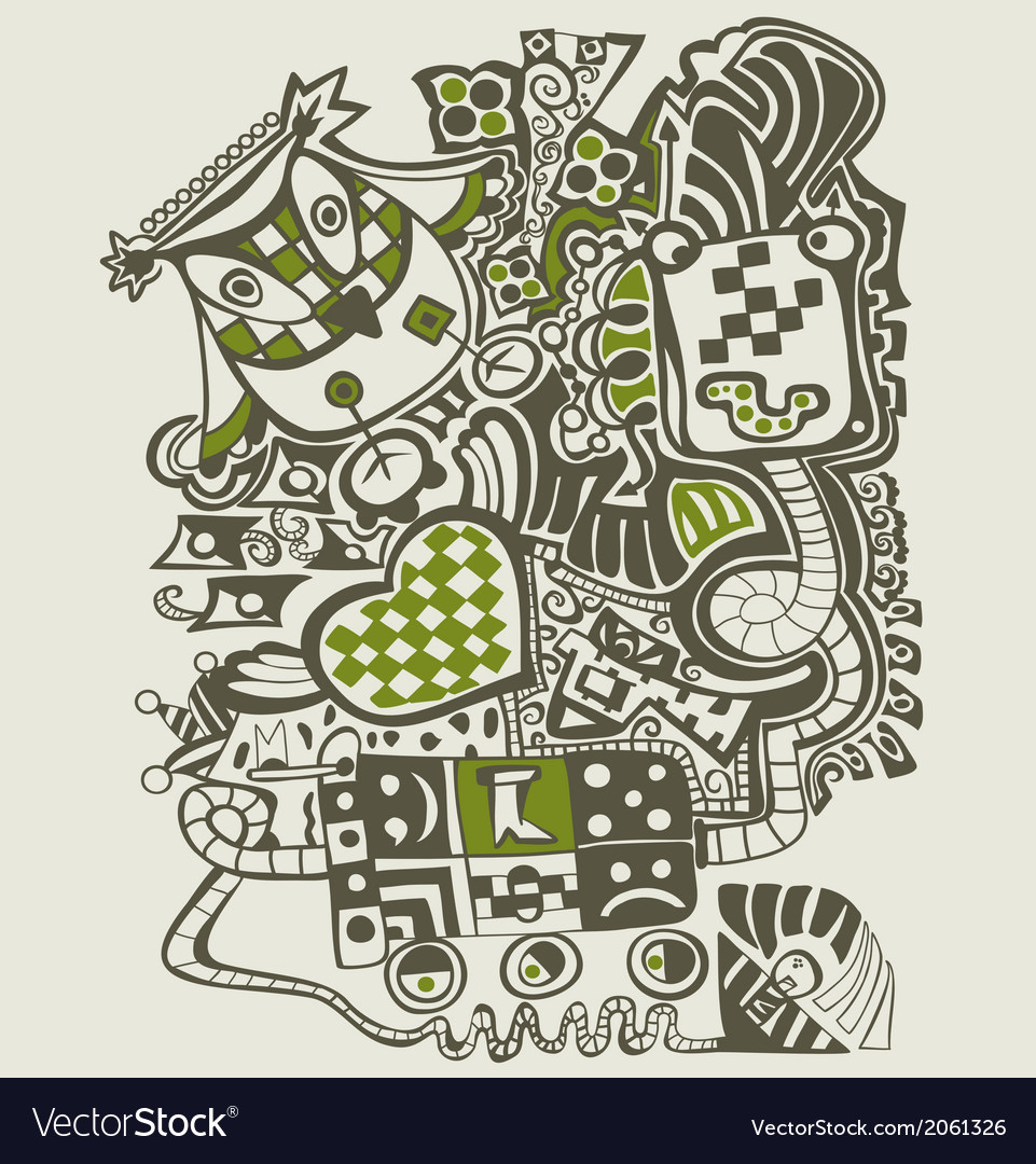 Abstract pattern Royalty Free Vector Image - VectorStock