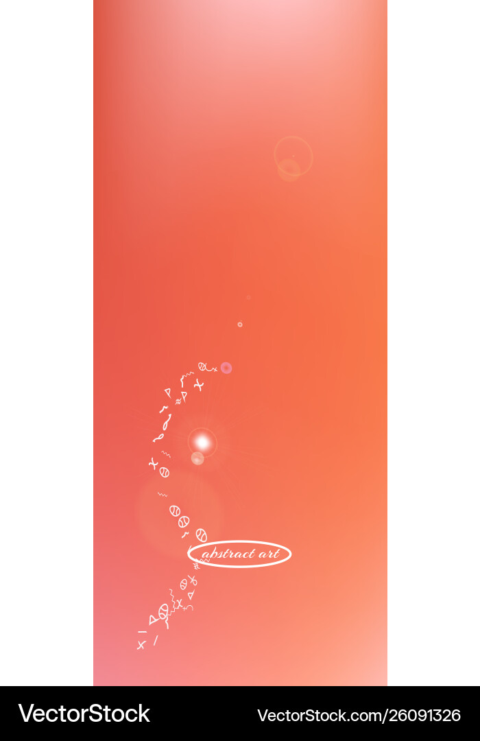 Colorful abstract ultra wide space background Vector Image
