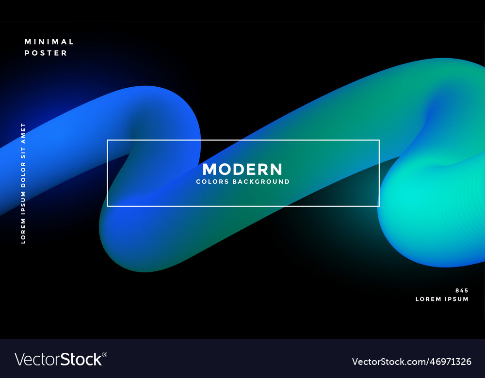 Glowing neon 3d loop wave background Royalty Free Vector
