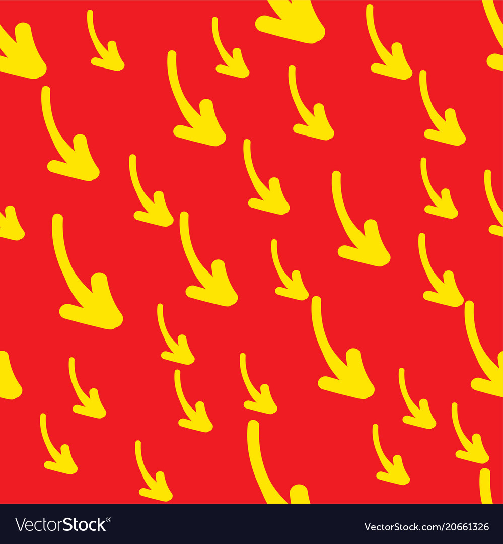 Seamless background with pattern yellow Royalty Free Vector