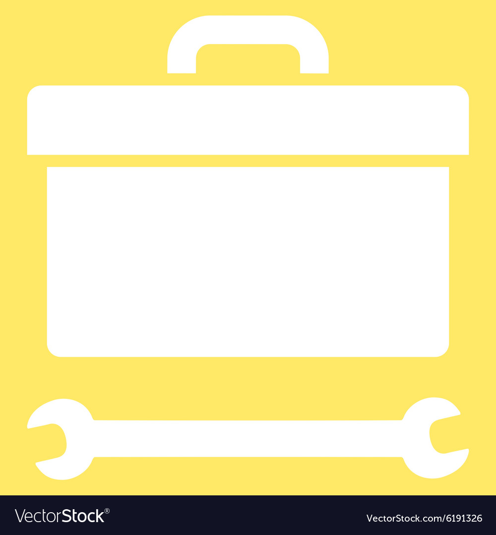 Toolbox icon Royalty Free Vector Image - VectorStock