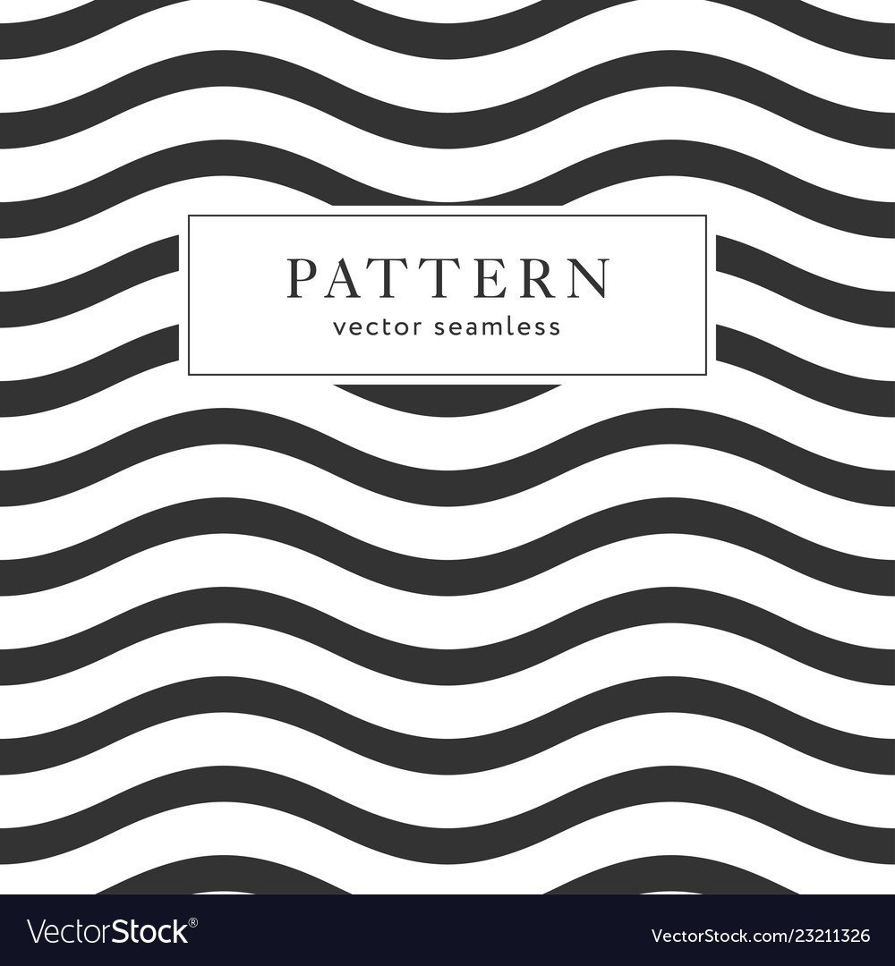 Waves geometric seamless pattern Royalty Free Vector Image