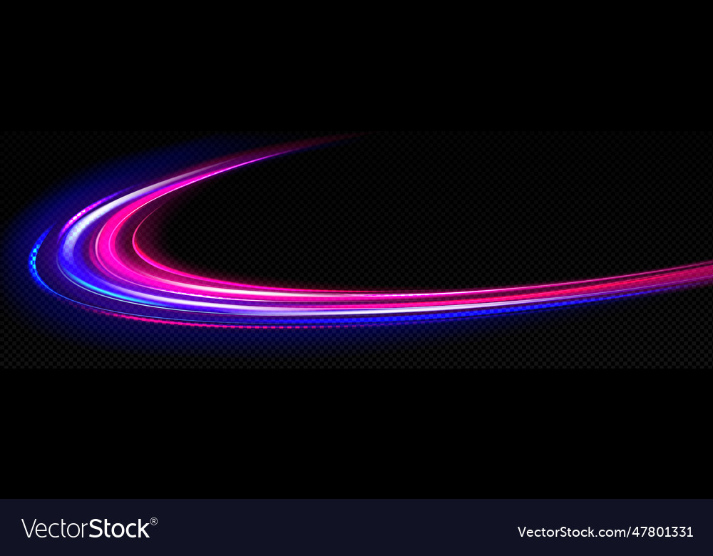 Abstract high speed light effect Royalty Free Vector Image