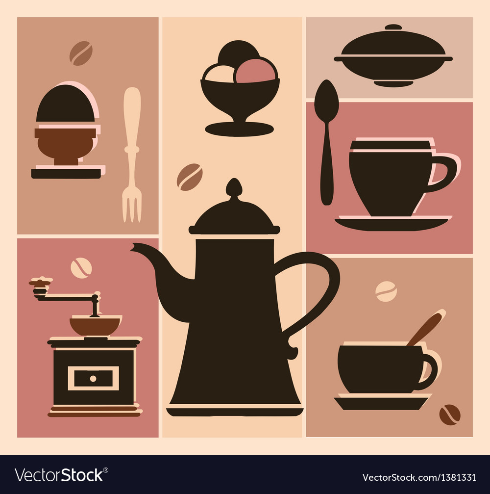 Cafe Royalty Free Vector Image - VectorStock