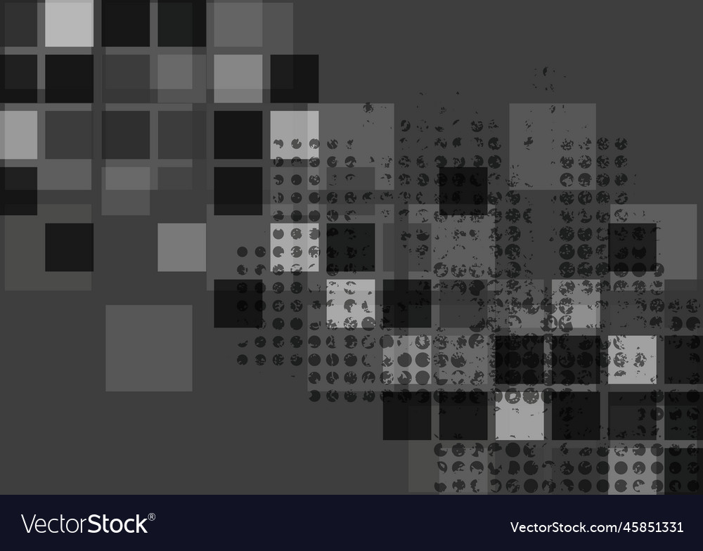 Dark abstract tech background Royalty Free Vector Image