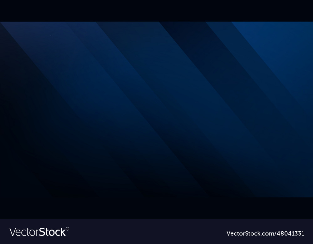 Dark blue dynamic gradient lines abstract Vector Image