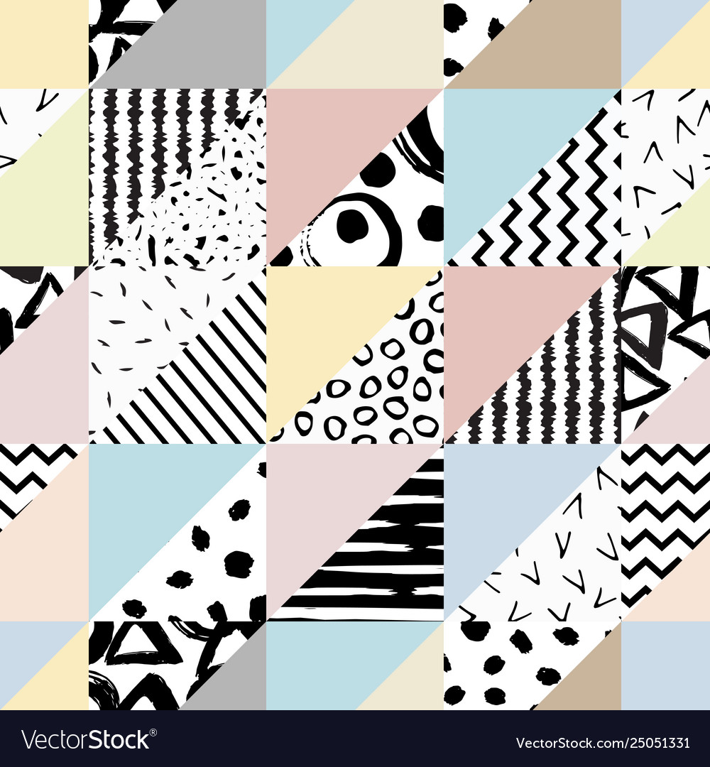 Memphis background Royalty Free Vector Image - VectorStock