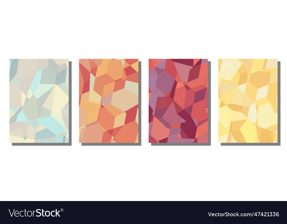 Abstract polygon background Royalty Free Vector Image