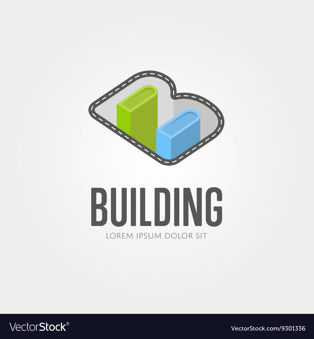 Building logo Royalty Free Vector Image - VectorStock