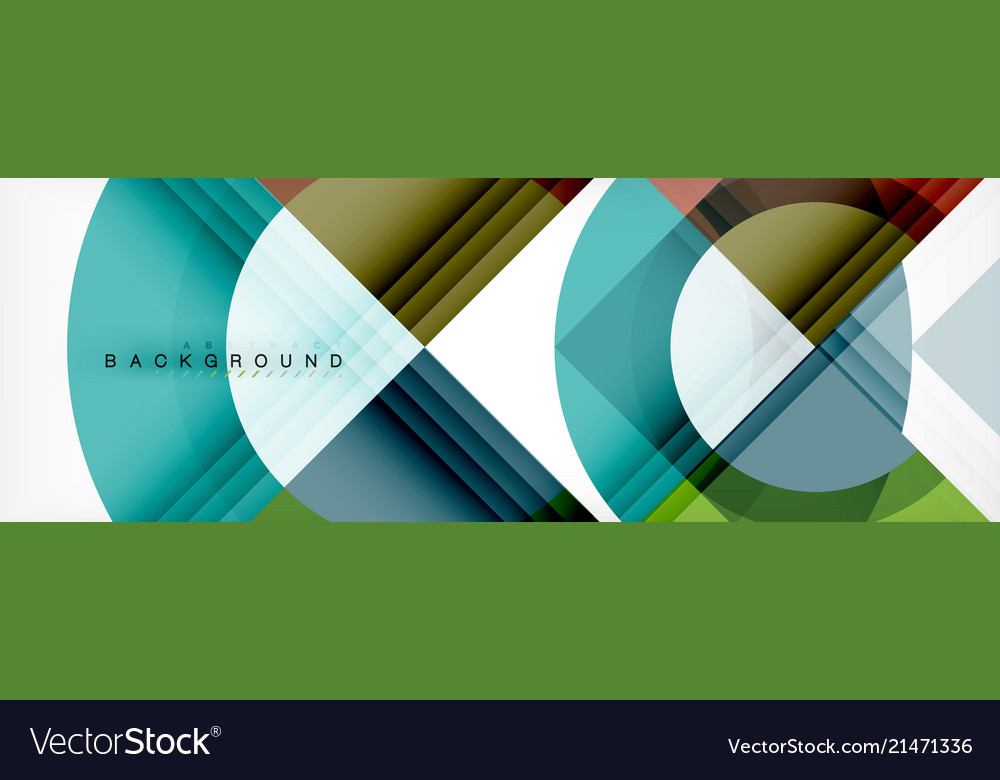 Circular geometric abstract background Royalty Free Vector