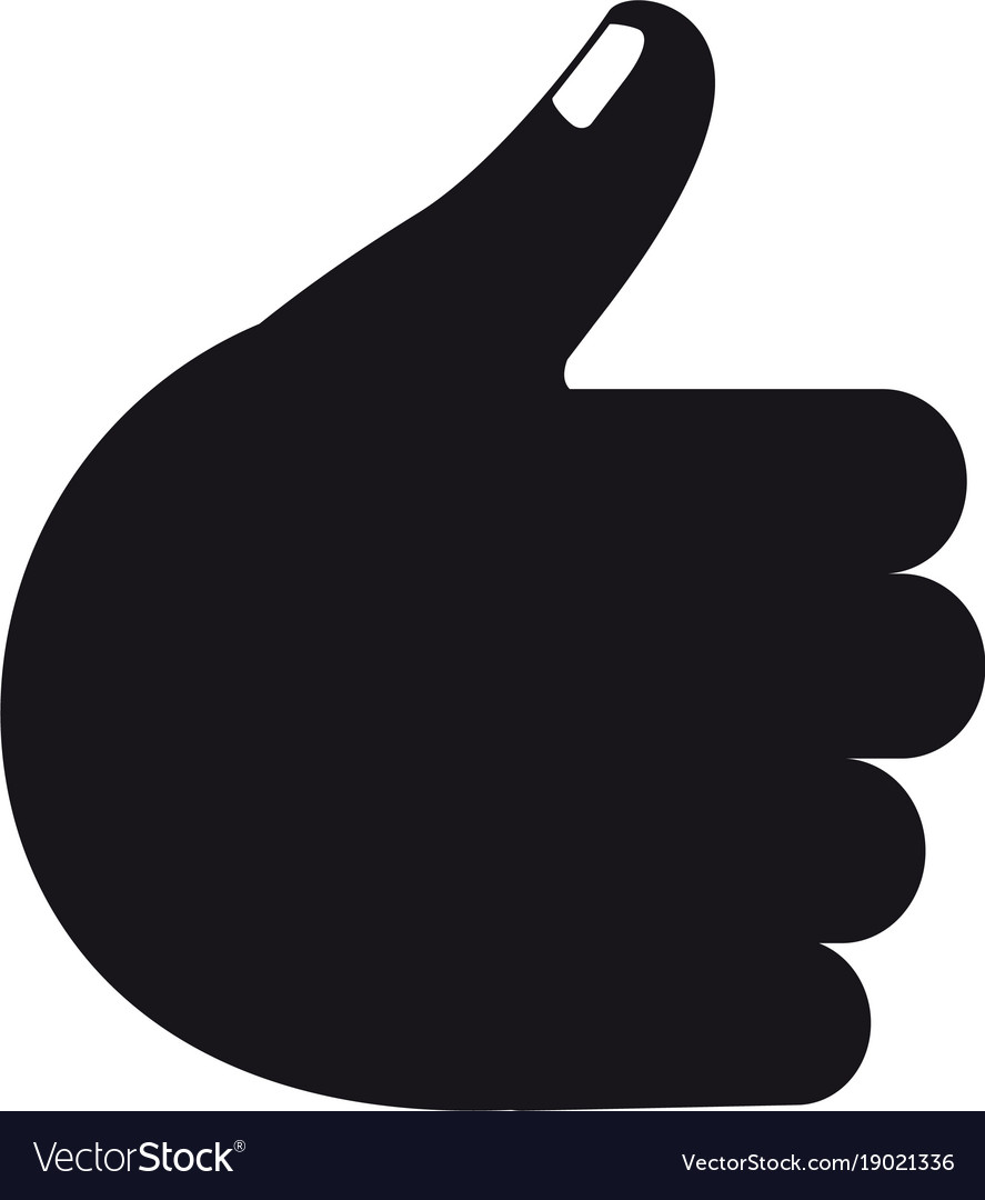 Human hand design Royalty Free Vector Image - VectorStock