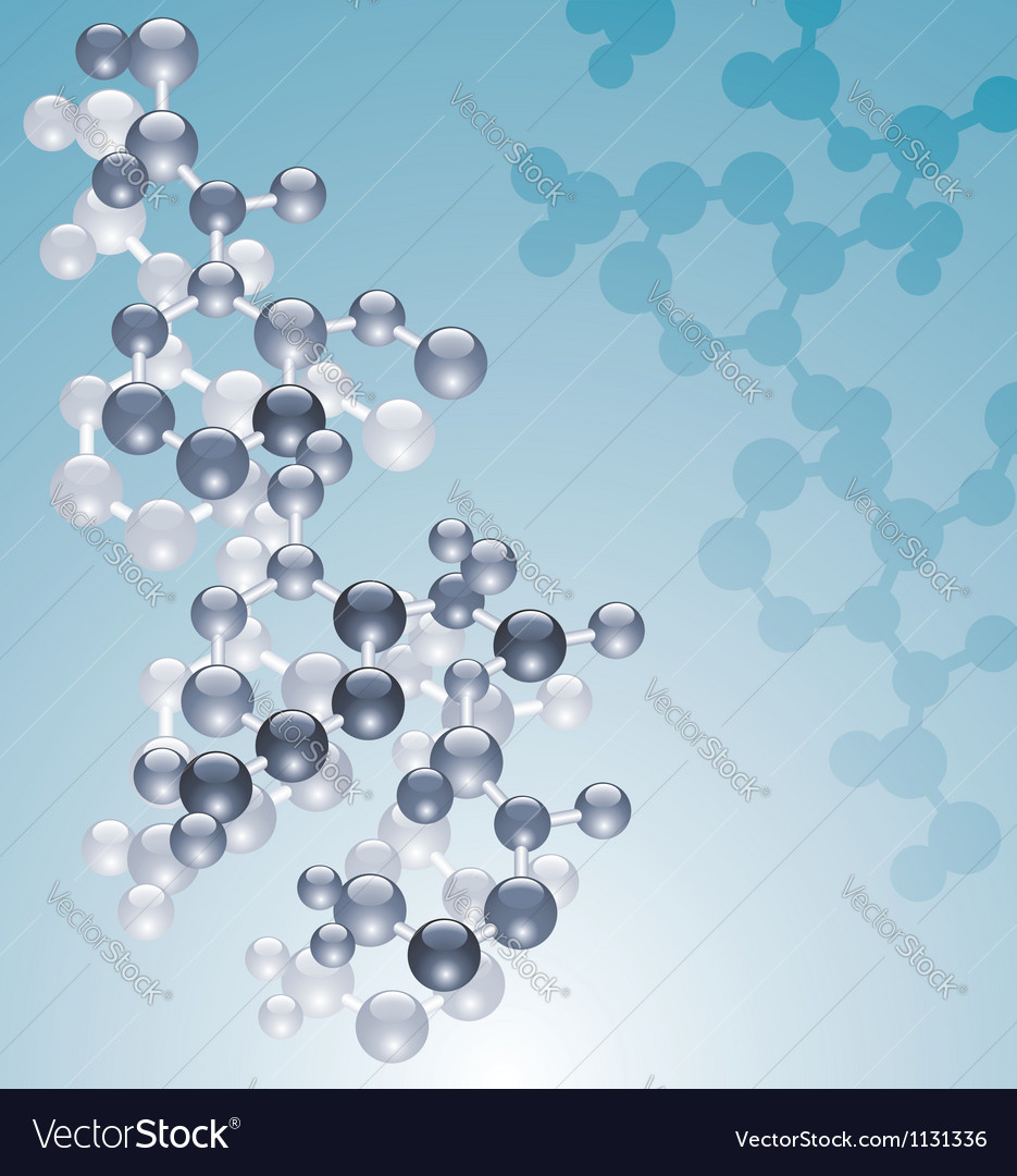 Molecule Royalty Free Vector Image - VectorStock