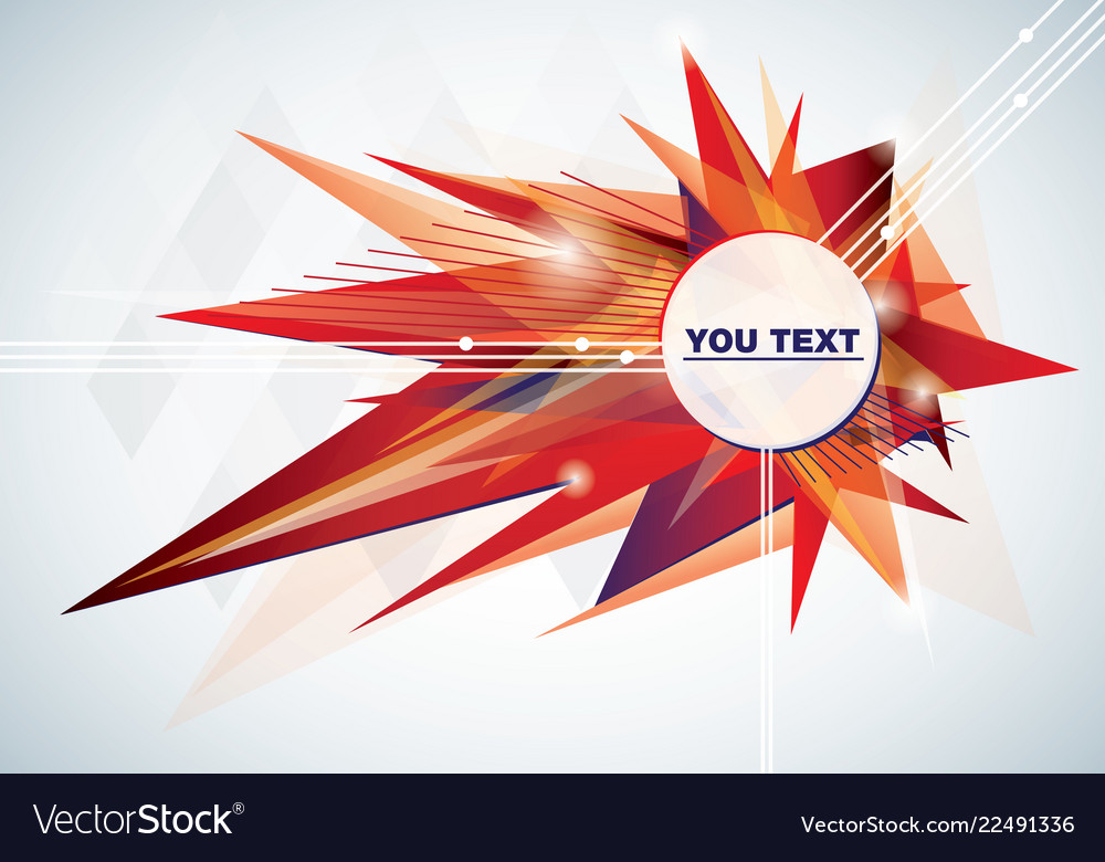 Red abstract background pattern Royalty Free Vector Image