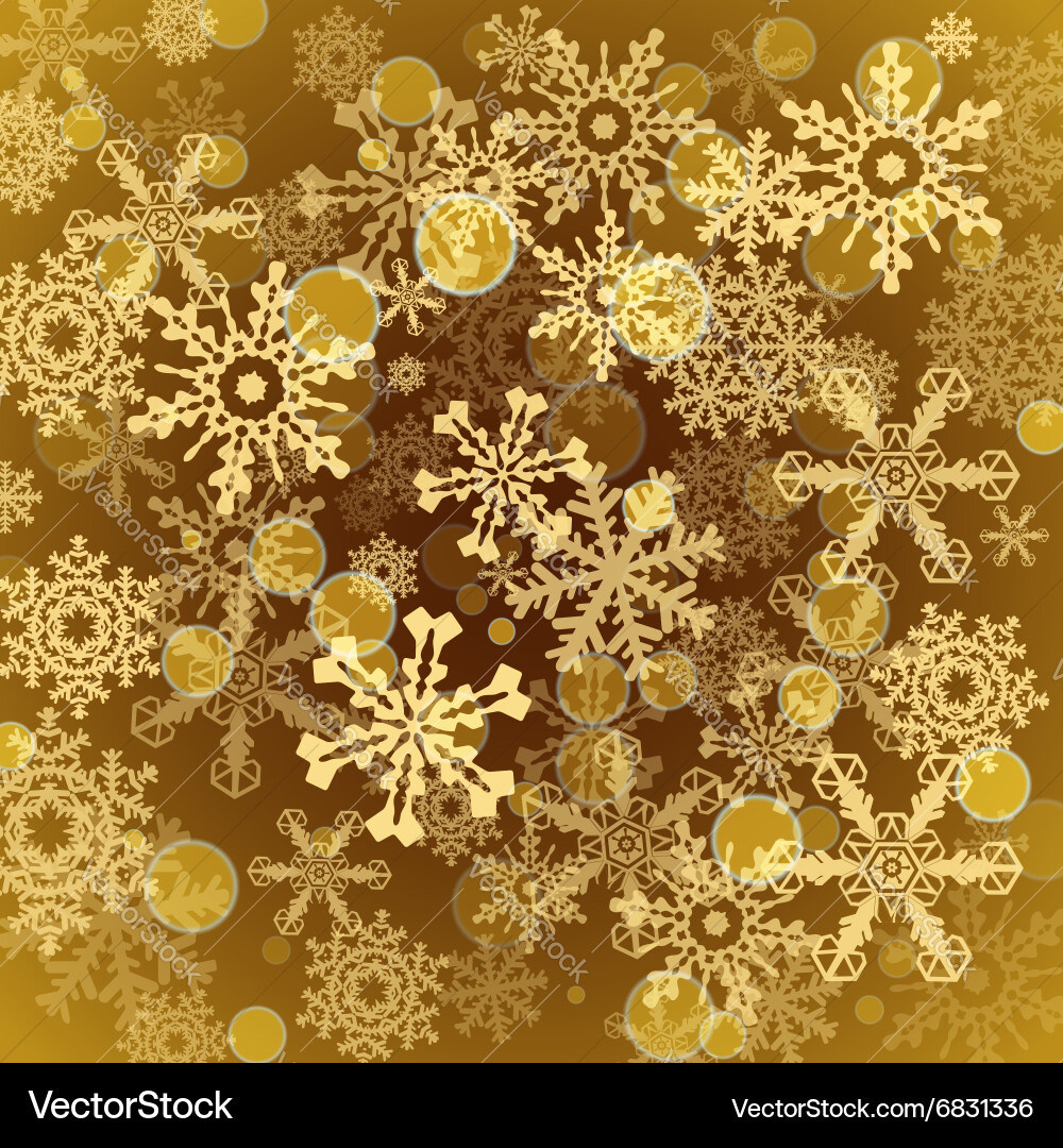 Winter background with snow christmas snow banner Vector Image