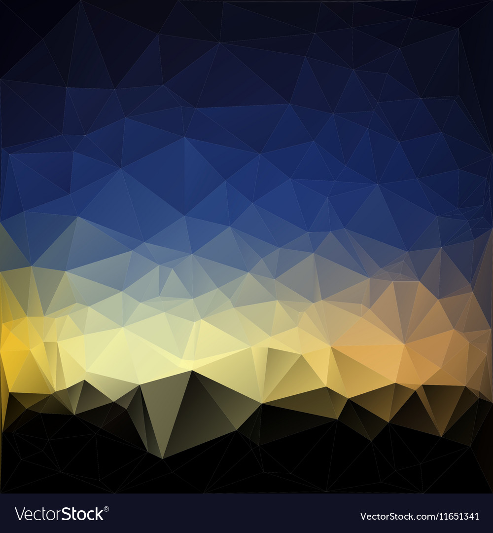 Awesome abstract triangle Royalty Free Vector Image