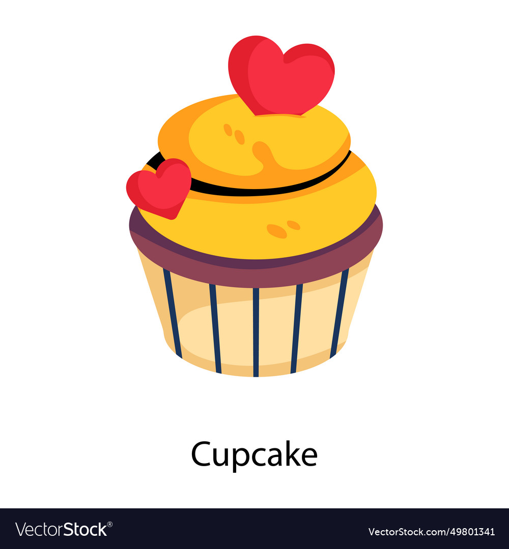 Cupcake Royalty Free Vector Image - VectorStock