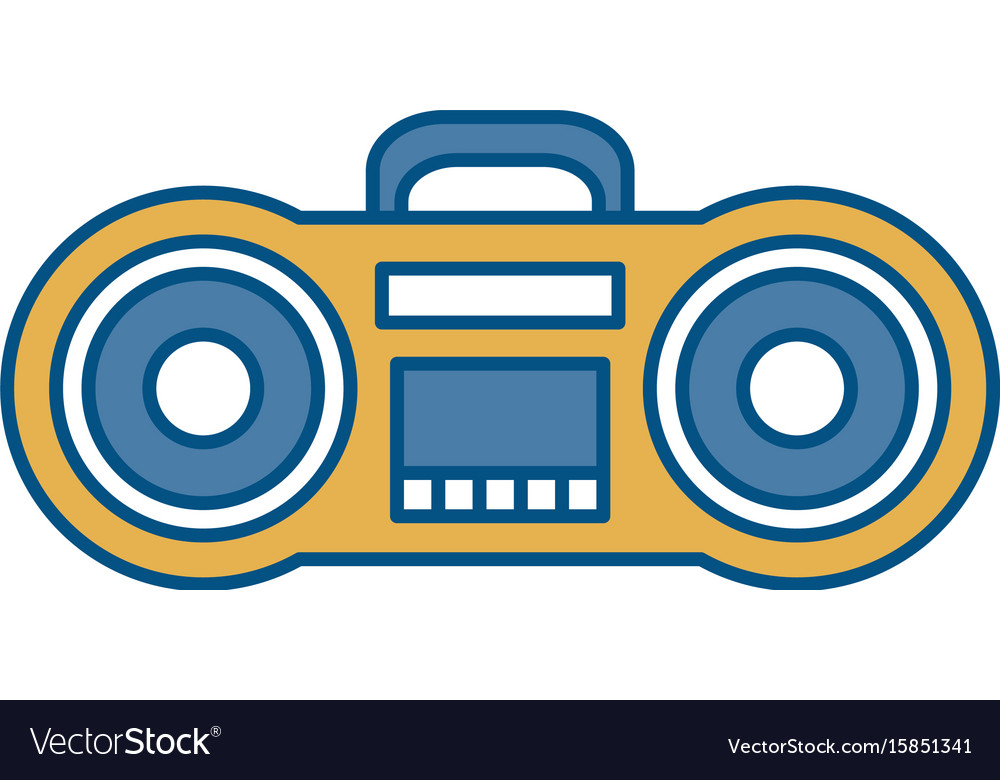 Stereo device icon Royalty Free Vector Image - VectorStock