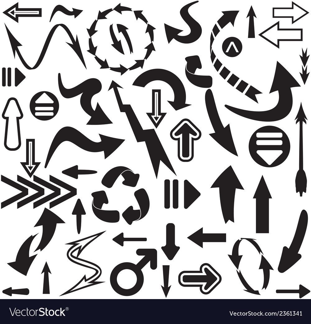 Strelice razne3 Royalty Free Vector Image - VectorStock