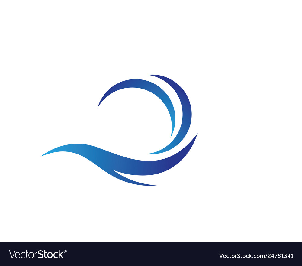 Wave symbol Royalty Free Vector Image - VectorStock