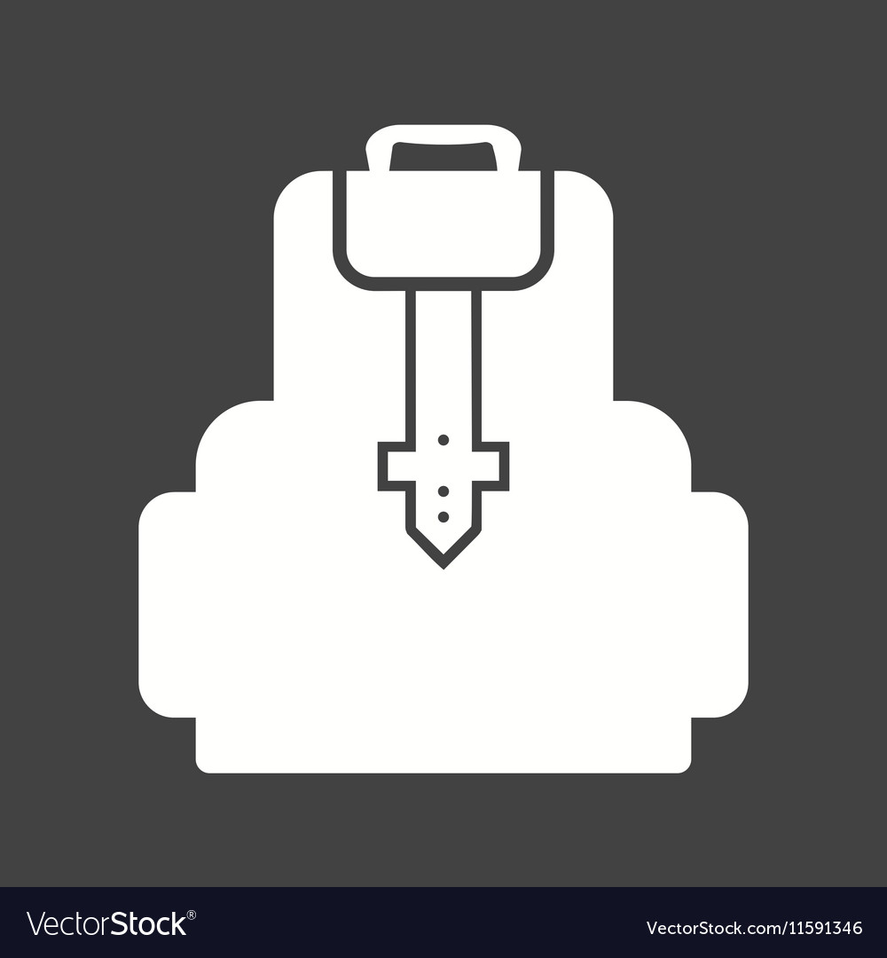 Bag pack Royalty Free Vector Image - VectorStock