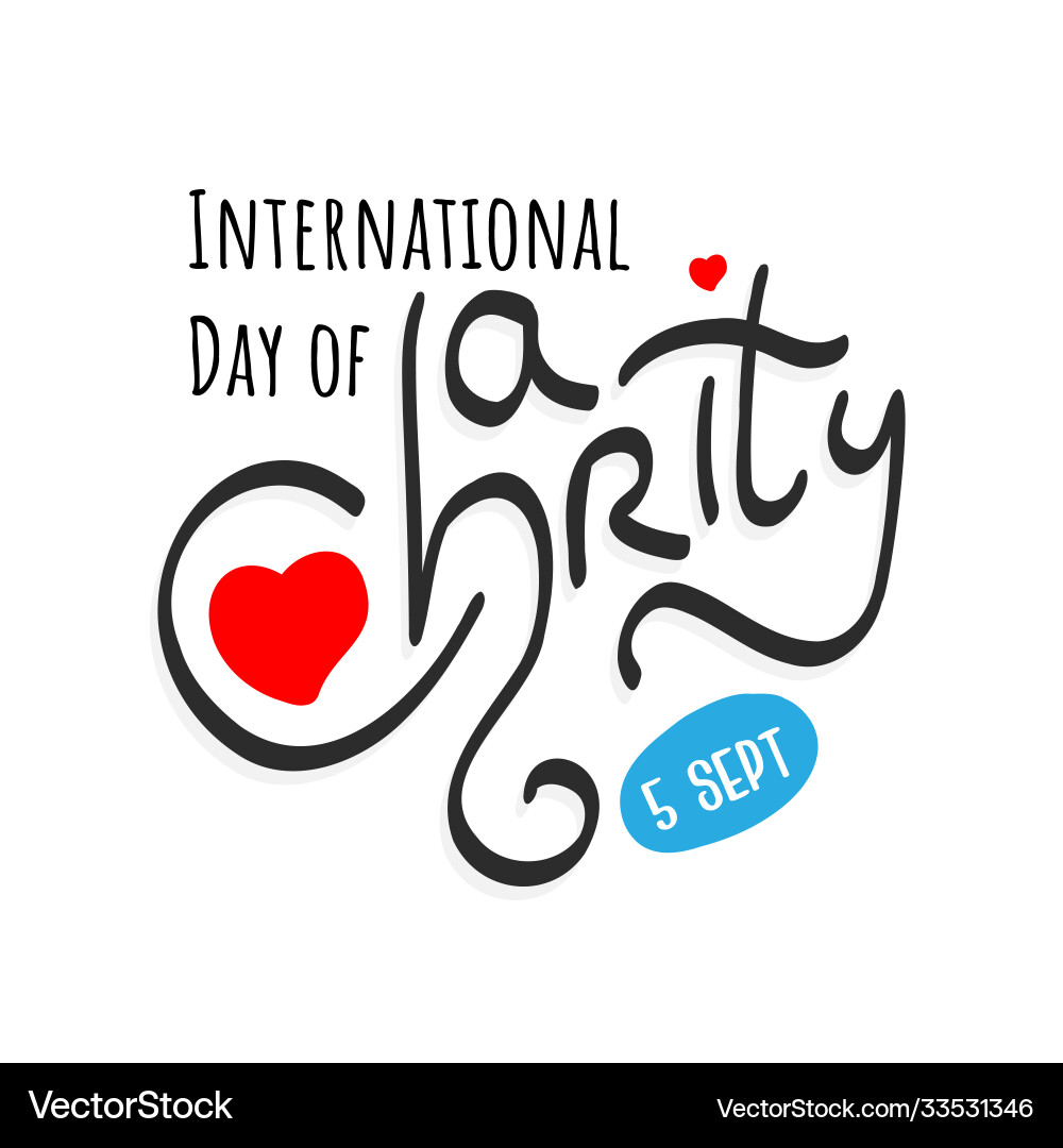 Doodle design for celebrating international day Vector Image
