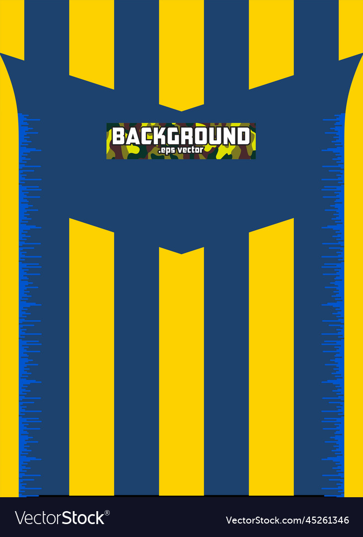 Sport uniform pattern background design Royalty Free Vector
