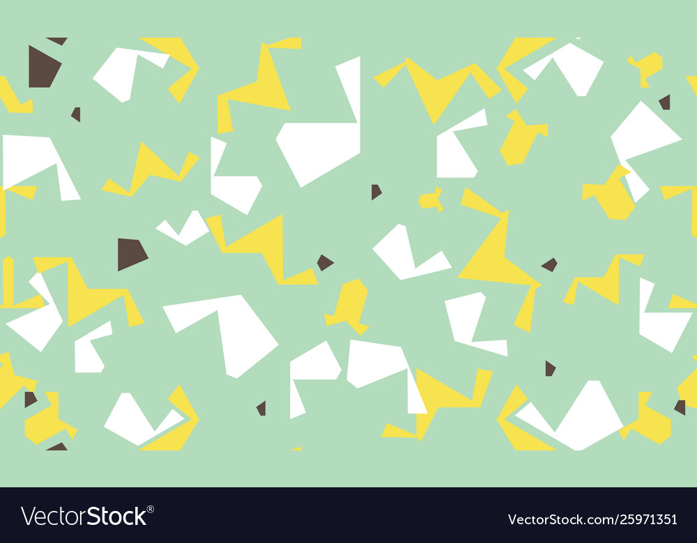 Abstract seamless pattern design with random Vector Image