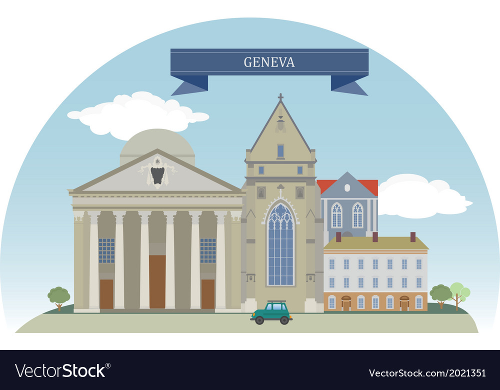 Geneva Royalty Free Vector Image - VectorStock