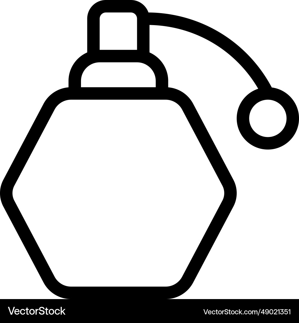 Perfume a liquid fragrance for enhancing Vector Image