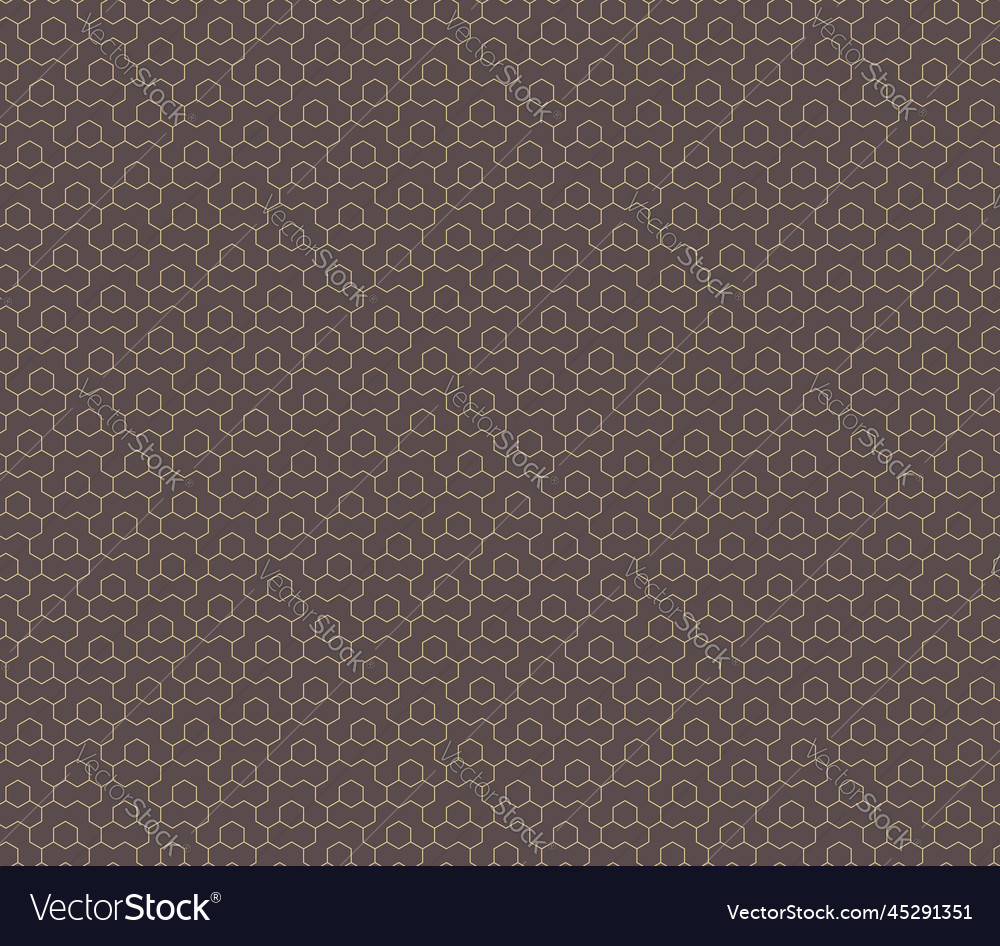 Seamless abstract pattern with hexagonal Vector Image