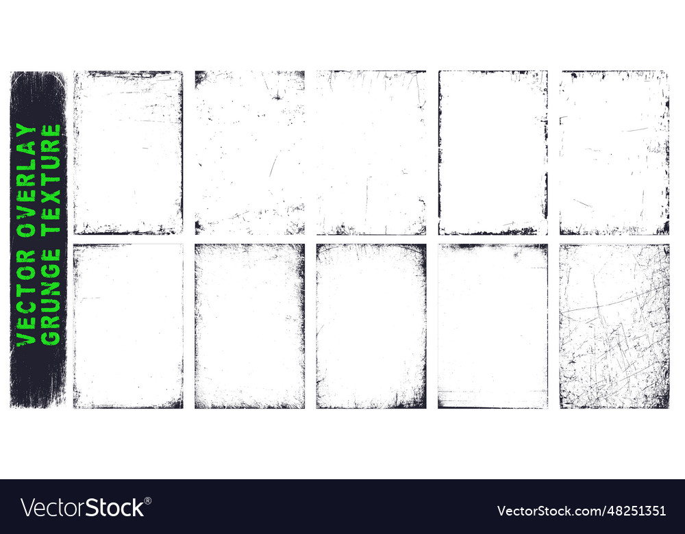 Vintage grunge paper texture old worn overlay Vector Image