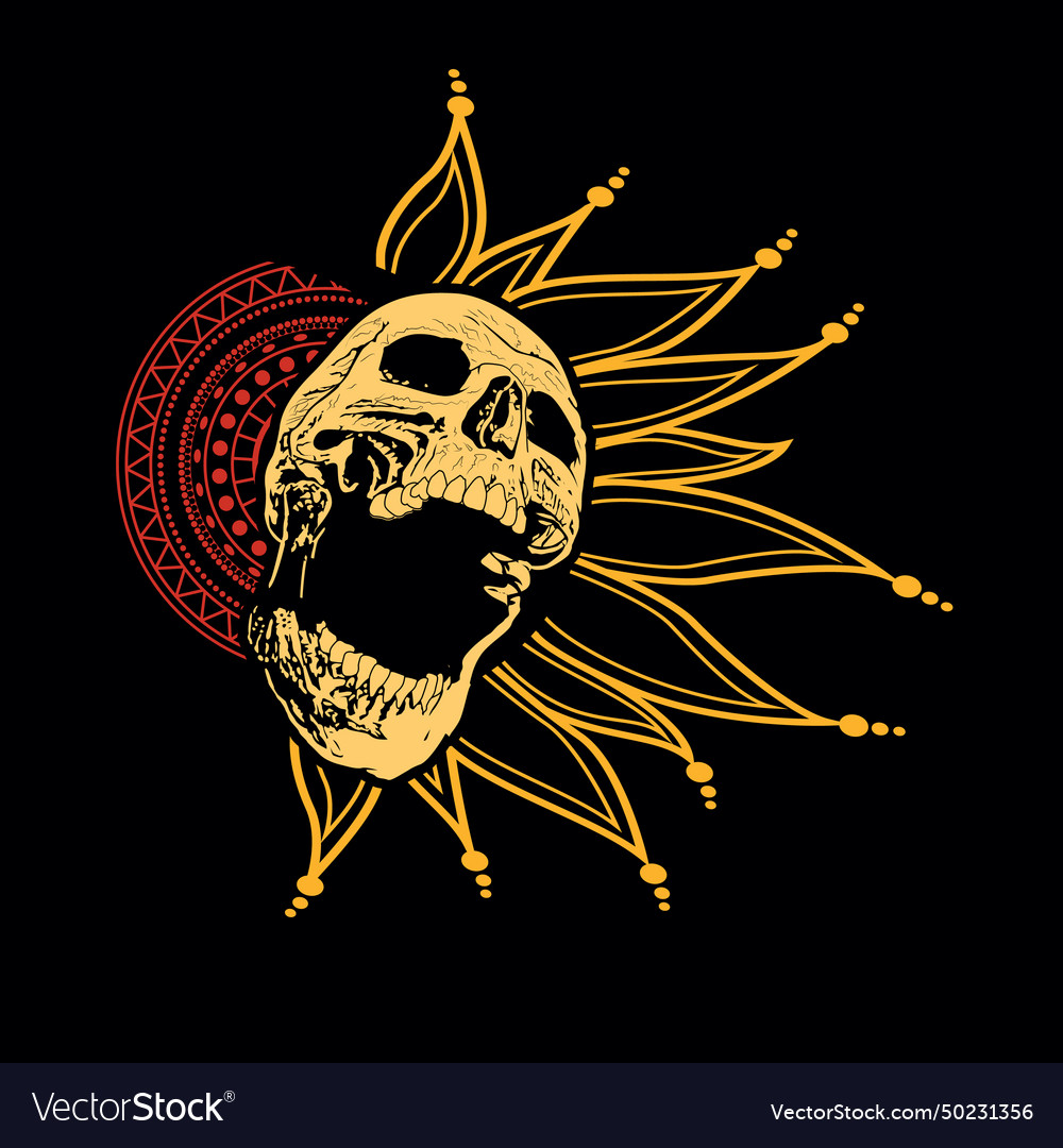 Skull Royalty Free Vector Image - VectorStock