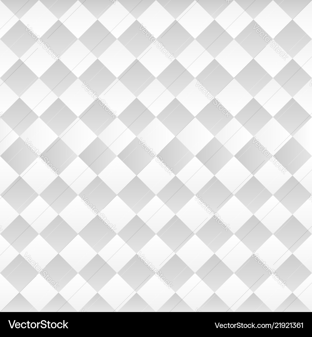 Abstract gray gradient rhombus background Vector Image
