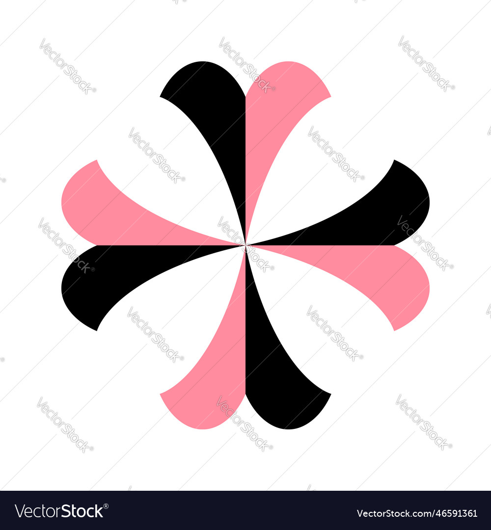Cross shape icon Royalty Free Vector Image - VectorStock