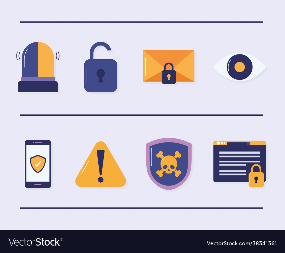 Cyber security Royalty Free Vector Image - VectorStock