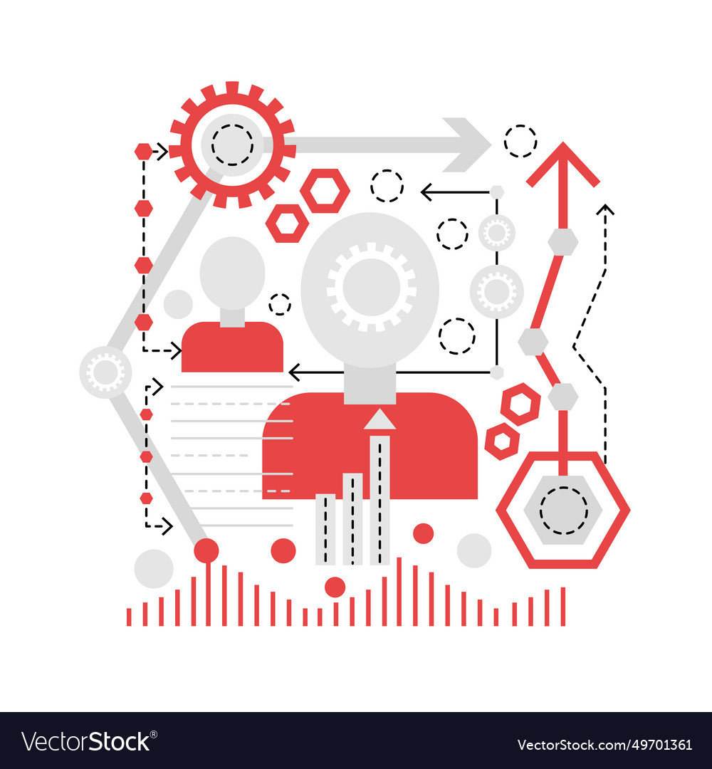 User account settings Royalty Free Vector Image