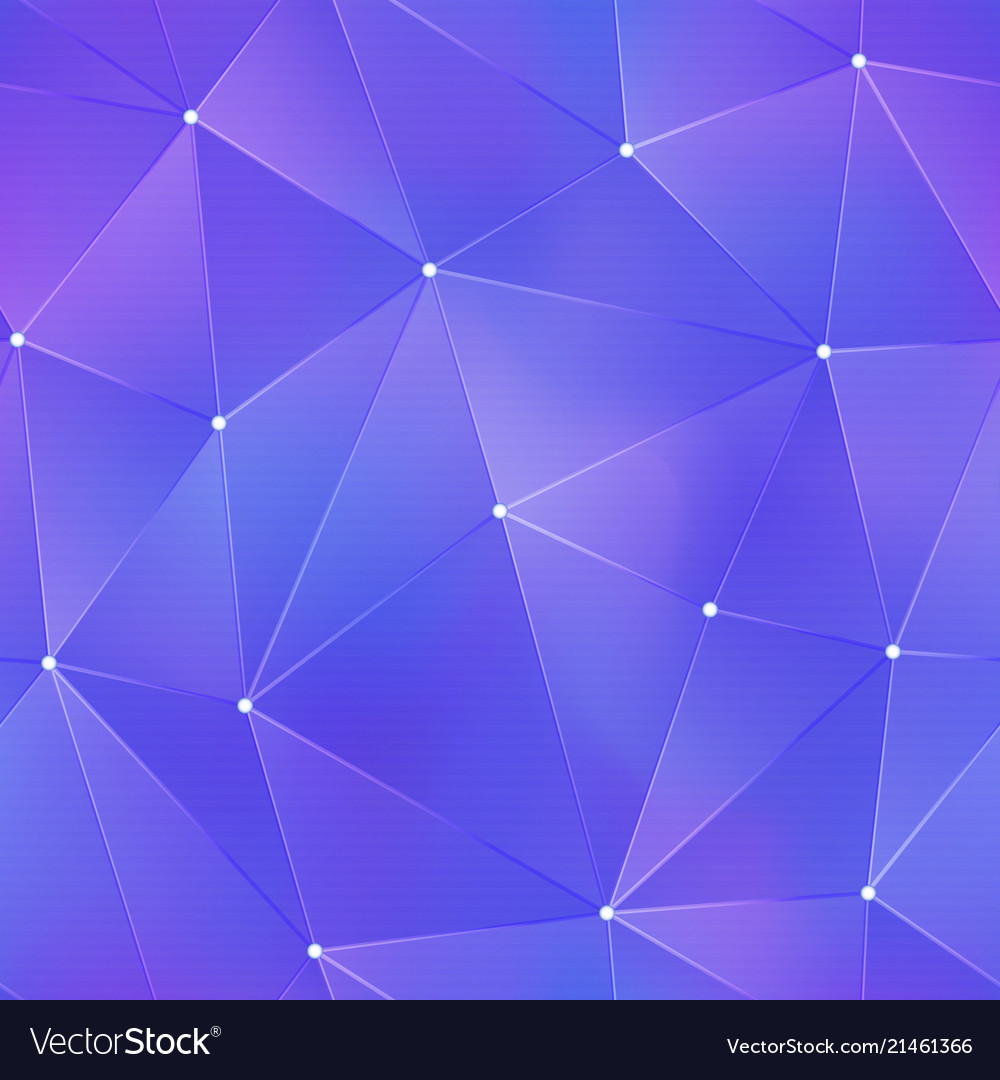 Purple tech triangle pattern Royalty Free Vector Image