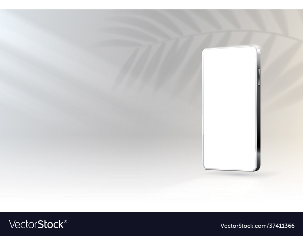Smartphone mobile screen technology Royalty Free Vector