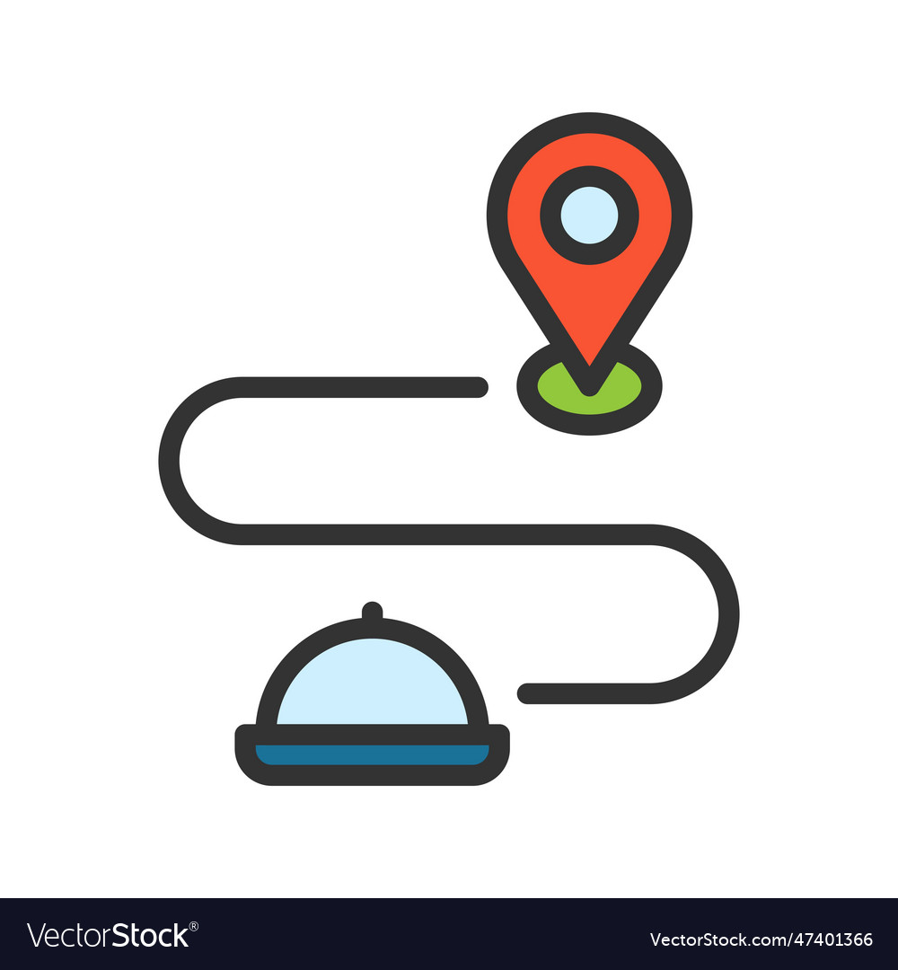 Tracking icon image Royalty Free Vector Image - VectorStock