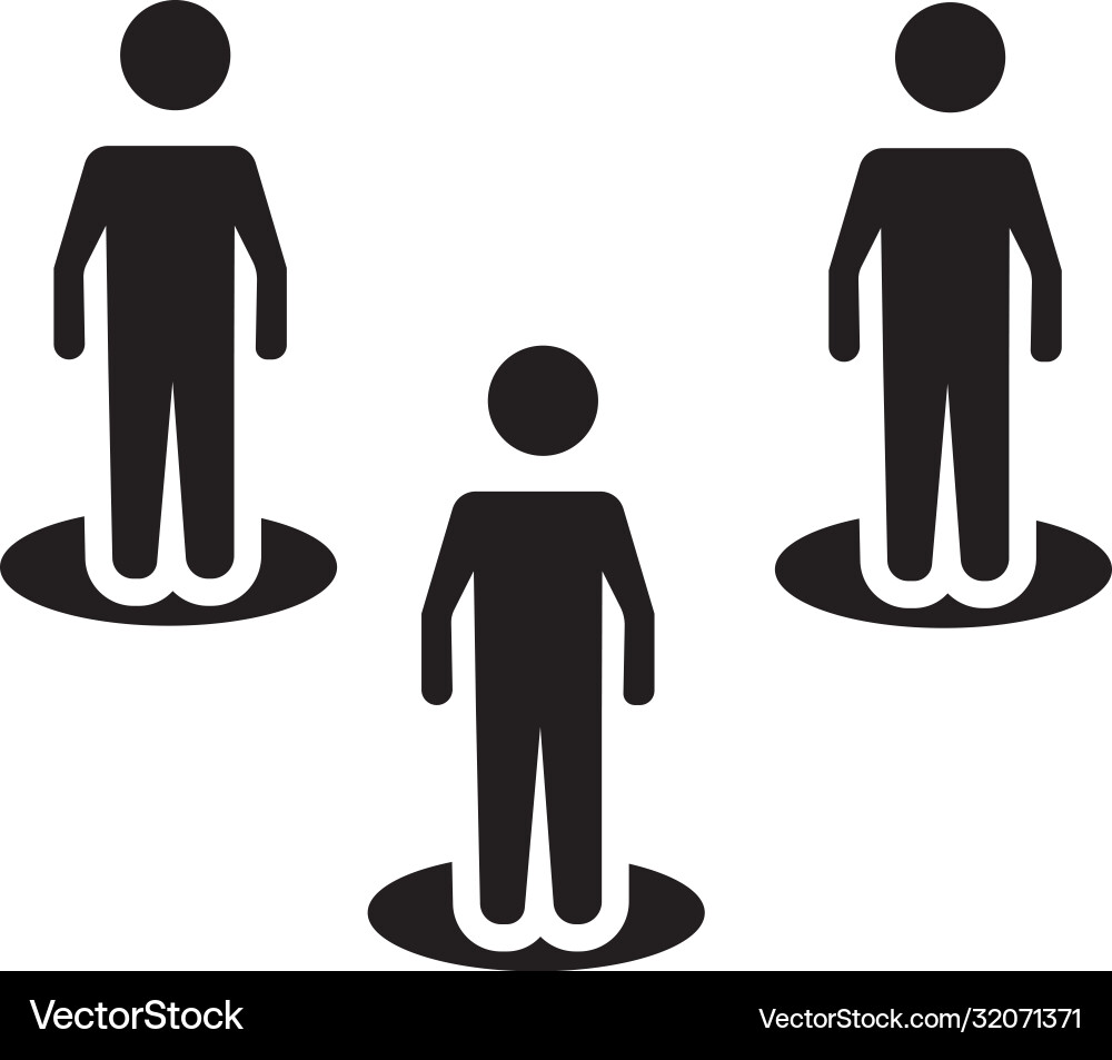 Group humans avatars silhouette style icon Vector Image