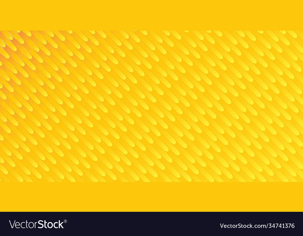 Abstract yellow and orange pattern background Vector Image