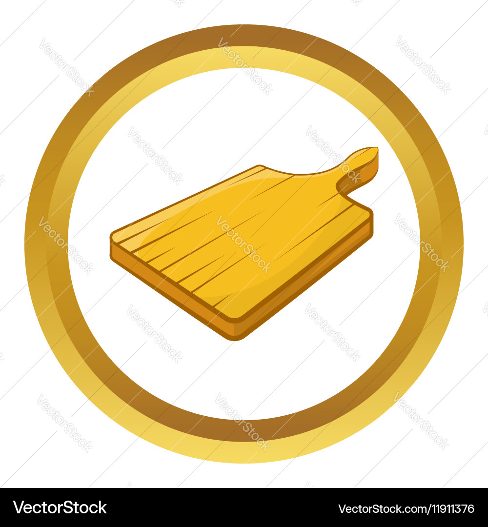Cutting board icon Royalty Free Vector Image - VectorStock