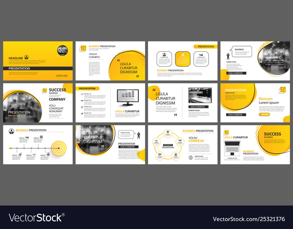 Presentation and slide layout background design Vector Image